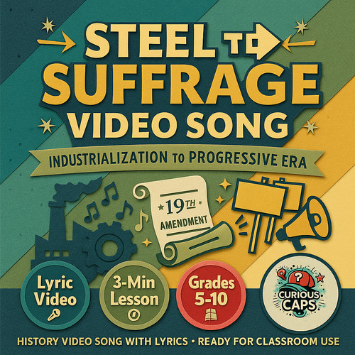 Industrialization to Progressive Era - 3 min Lyric Video Song - History ...