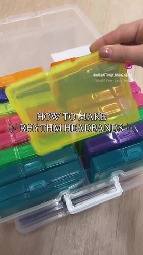 Rhythm Headbands Level 1 (Ta, Ti-Ti, Rest) by Ms Mattinglys Music Class