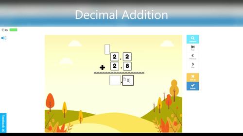 Thanksgiving Decimals Boom Cards BUNDLE by Language Forum | TPT