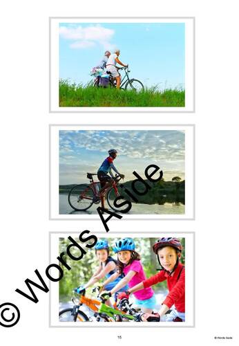 Hobbies Vocabulary Flash Cards Photos Speech Therapy Sped ESL Autism