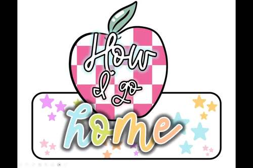 Pastel Party Transportation Chart by Julia's Colorful Classroom | TPT