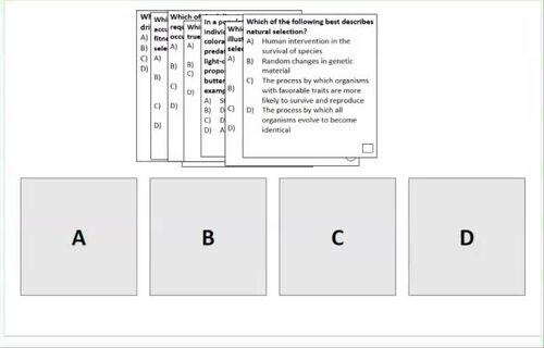 Natural Selection & Evolution Review Task Cards- printable and digital ...