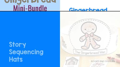 Gingerbread Literacy Mini-BUNDLE by Books and Giggles | TPT