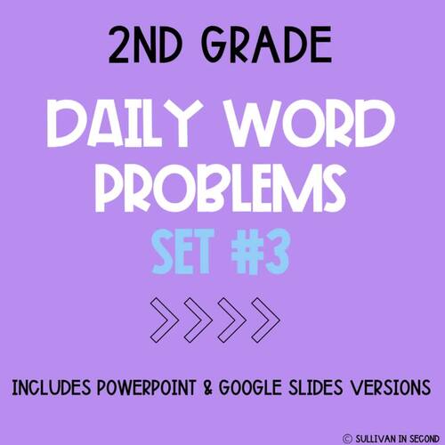 2nd Grade Math Word Problems | Daily Math Problems 2.OA.1 | Set #3