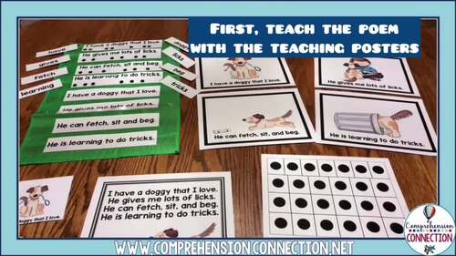 Spring Poem of the Week for Kindergarten and First Grade Poetry Lessons