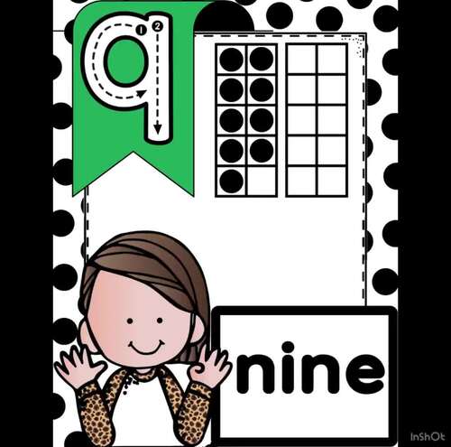 Counting to 20 and Number Names and Place Value K-1 Math Posters