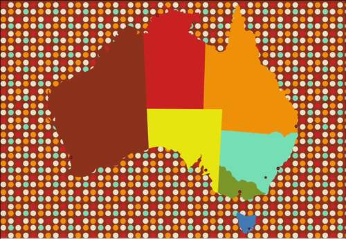 Map of Australia Jigsaw Puzzles - Australian Geography Activities by ...