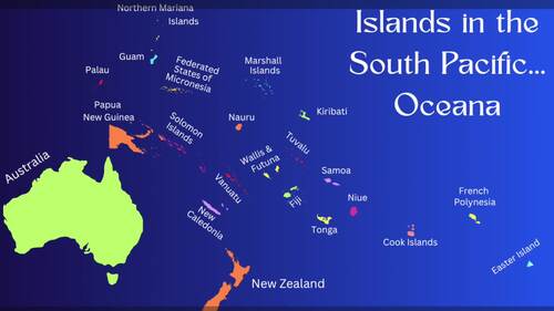 South Pacific/Oceana Geography Memory SONG, VIDEO, Maps & Bonuses!