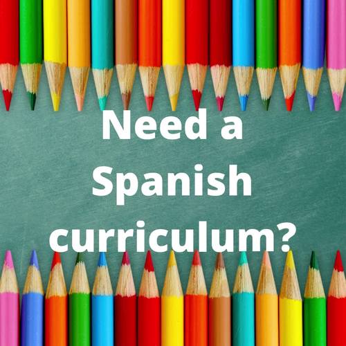Spanish Curriculum BUNDLE - Entire School Year - Digital Units & Resources