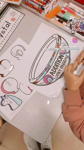 St. Patricks Day Math | March Addition Activity | Lucky Charms Addition ...