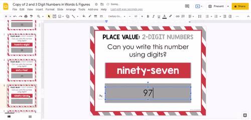 Place Value Winter Math Activities December January Morning Work