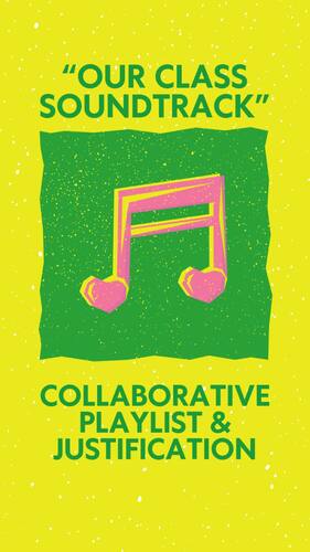 Our Class Soundtrack - Editable Google Form & Activity! | TPT