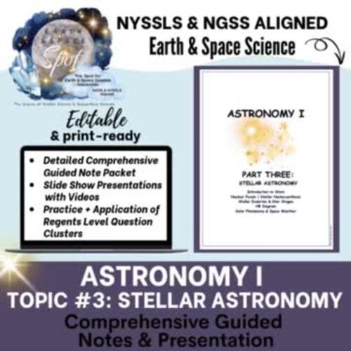 Astronomy I Unit Notes - Topic #3: Stellar Astronomy / Stars (NYSSLS ...