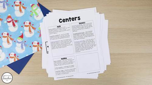 Snowman Theme Preschool Lesson Plans - Snowman Activities Winter ...