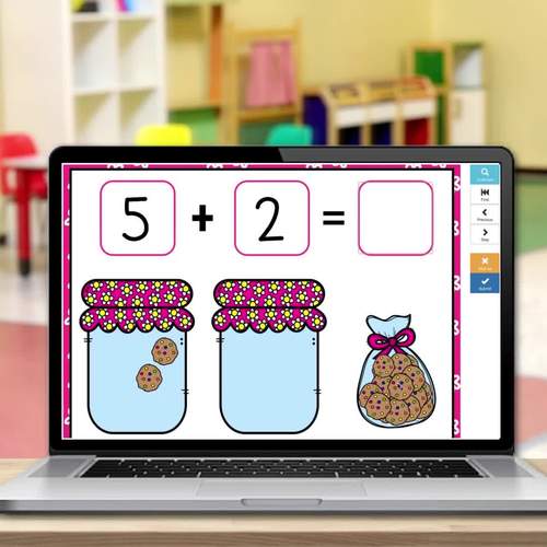 Addition with Pictures to 20 Boom Cards - Simple Picture Addition ...