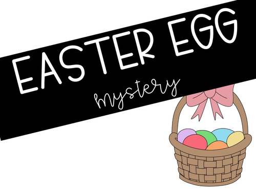 Easter Mystery Pre - Kindergarten Math Escape Room by Primary is my JAM