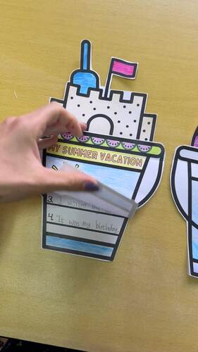 VACATION BUCKET LIST: Holiday Writing Recall Template | Editable file