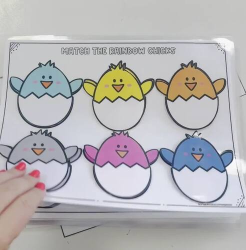 April Matching Activities by crayonsandcoffeeplease | TPT