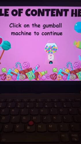 Interactive Digital Editable Self Checking Game Activity Template in canva