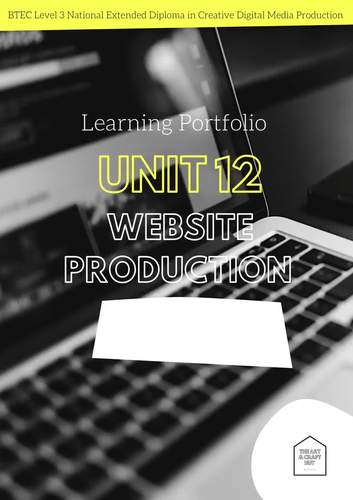 BTEC Level 3 Extended Diploma:Creative Digital Media: Unit 12 Website ...