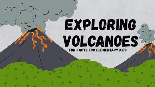 Volcanoes Fun Facts Short Video Lesson for Kids - Elementary | TPT