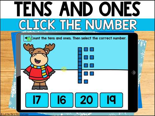 Winter 2 Digit Place Value to 100 Count How Many Adding Tens and Ones ...