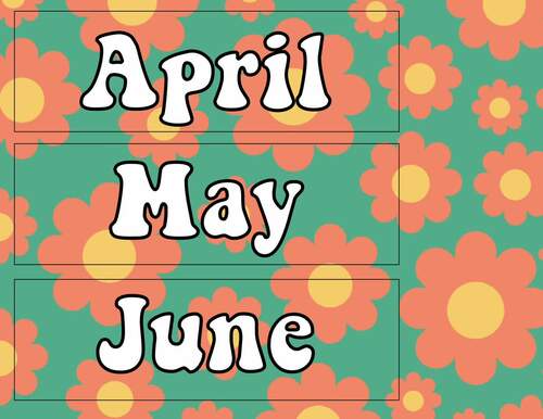 Retro Parade Calendar Date Flip Cards | Ultimate | Back To School