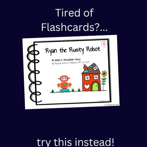 Initial /r/ Articulation Book for Speech Therapy Sound Practice No Prep