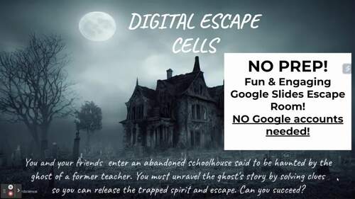 Plant and Animal Cells Organelle Digital Escape Room Activity | TPT