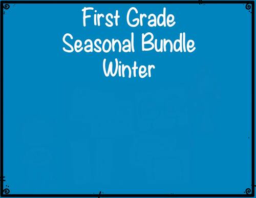 First Grade Math Centers: Four Seasons Bundle | TPT