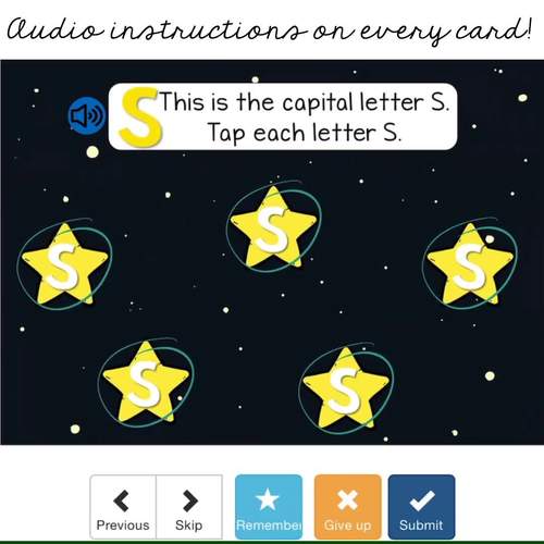Alphabet Activities - Letter Ss - Boom Cards Distance Learning by Sarah ...
