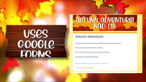 AUTUMN/FALL ALL DIGITAL MAD LIB BUNDLE by K's Digital Store | TPT