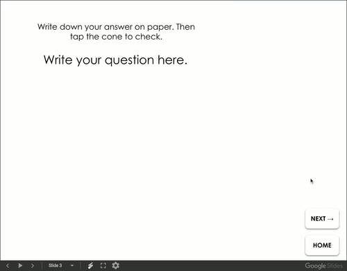 Google Slide PowerPoint Game Template | Digital Editable Self-Checking ...