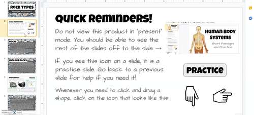 Distance Learning: Rock Types (Google Slides) by Science Time with Mrs ...