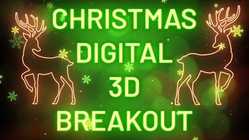 CHRISTMAS DIGITAL BREAKOUT / ESCAPE ROOM by K's Digital Store | TPT