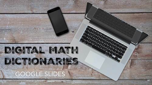 8th Grade Math Digital Dictionary Project for Google (TEKS) | TpT