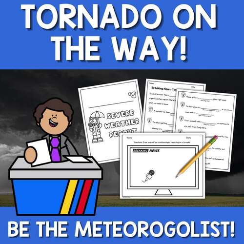 Tornado Severe Weather Report Meteorologist Skit Reader's Theater Role Play