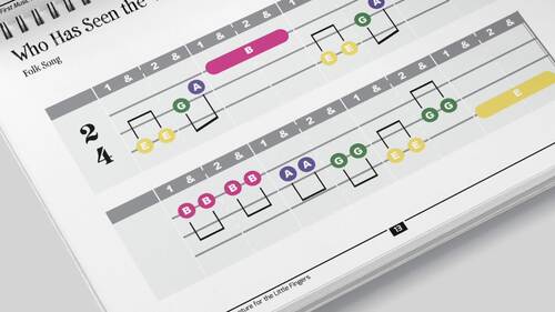 My First Music Adventure: 10 Easy-to-Play Pre-Reading | Level II Songs