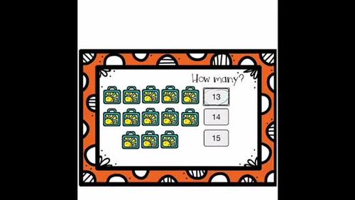 Boom Cards - Counting Objects 11-20 by Rooted in Resource | TPT