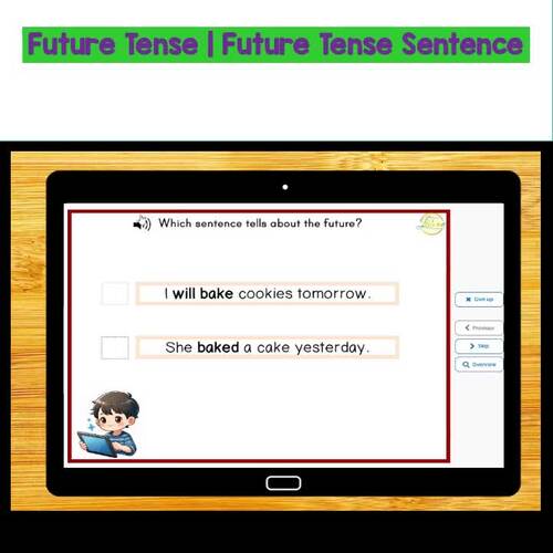 Future Tense Verbs | Future Tense Boom Cards Digital Resource | TPT