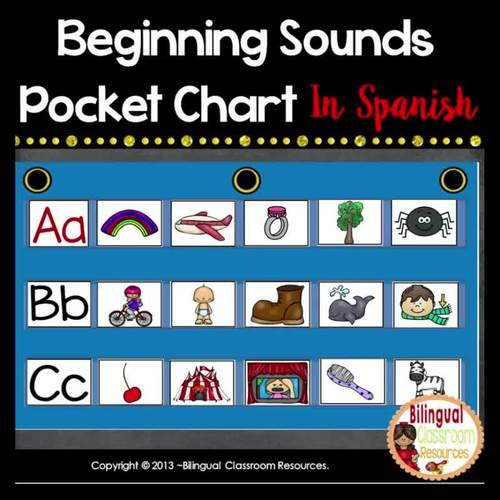 Beginning Sounds BUNDLE in Spanish-Sonidos Iniciales | TpT