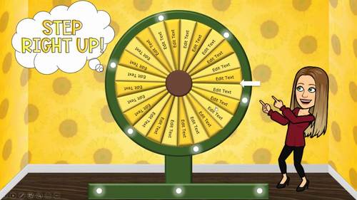 Digital Spinners Sunflower - Classroom Management - Distance Learning ...