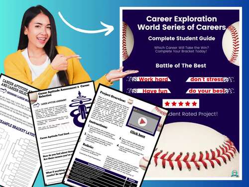 World Series Career Exploration Project! by TEaCH WITH ME DR T | TPT