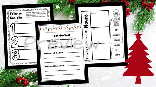 How to Catch an Elf - Read Aloud, ELA, Writing, Games - Christmas