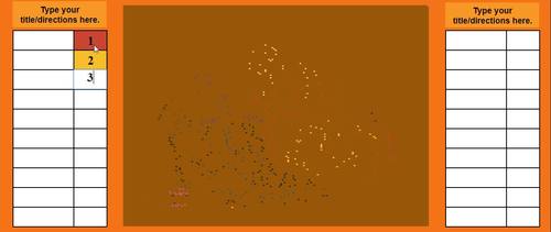 Mystery Digital EDITABLE LOW PREP - Pumpkin Cat PIXEL ART Reveal Template