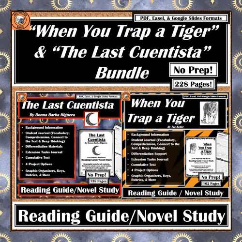 "The Last Cuentista " and " "When You Trap a Tiger" Reading Guide ...