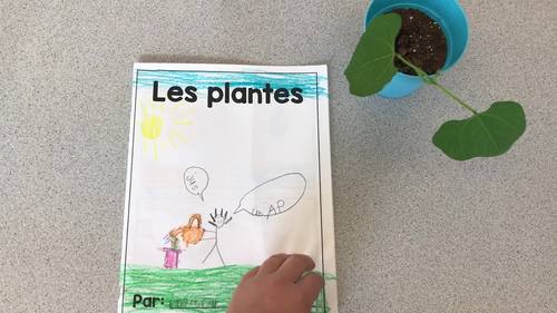 Plant Observation Journal - French AND English by Creative Kids Co