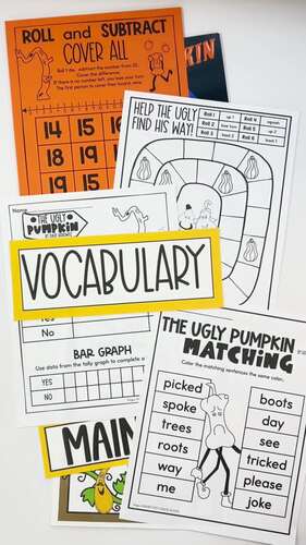 The Ugly Pumpkin Thanksgiving Read Aloud Book & Activities Reading ...