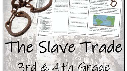 Transatlantic Slave Trade Close Reading Comprehension Activity | 3rd ...