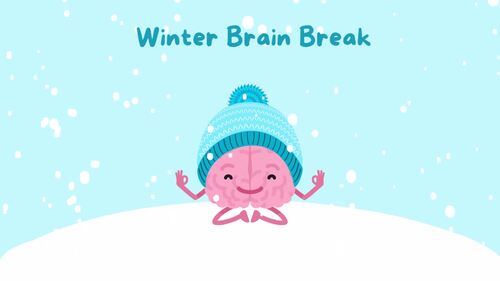 Winter Brain Break by Counsel & Kindness Co. | TPT